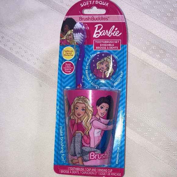 Barbie | Bath, Skin & Hair | Last Drop Nwt Rare Barbie Brush Buddies ...